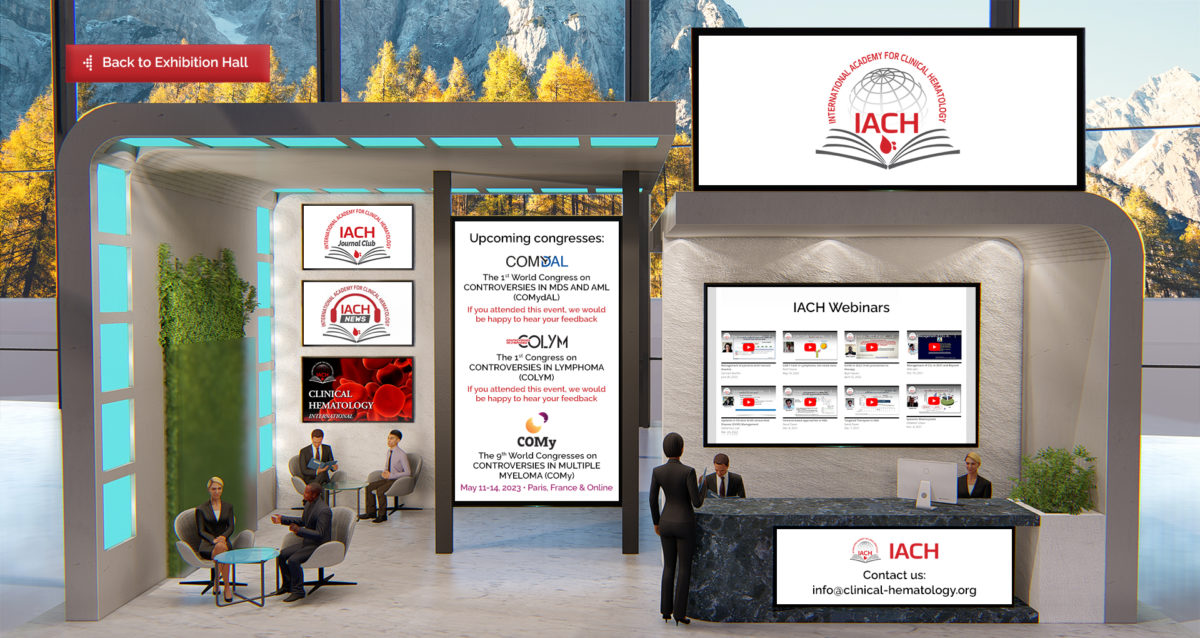 IACH Booth – MPN Congress